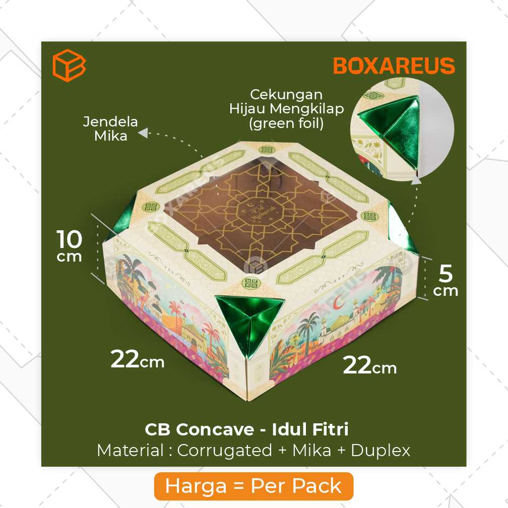 Cake Box - CB Concave IF (10 Pc) – Box Are Us