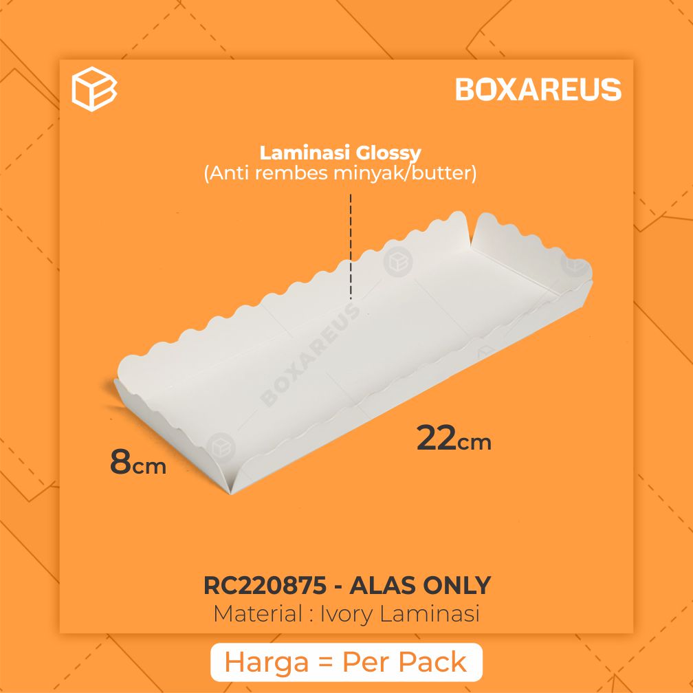 Alas Roll Cake - RC220875 Alas Only (50 Pc) – Box Are Us