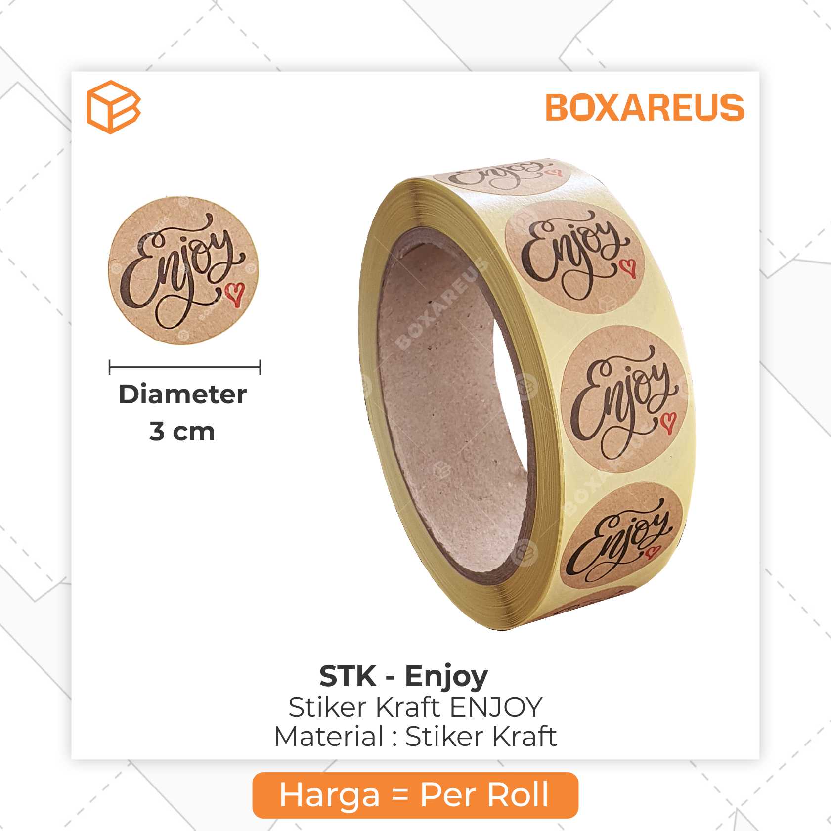 Stiker - STK ENJOY – Box Are Us